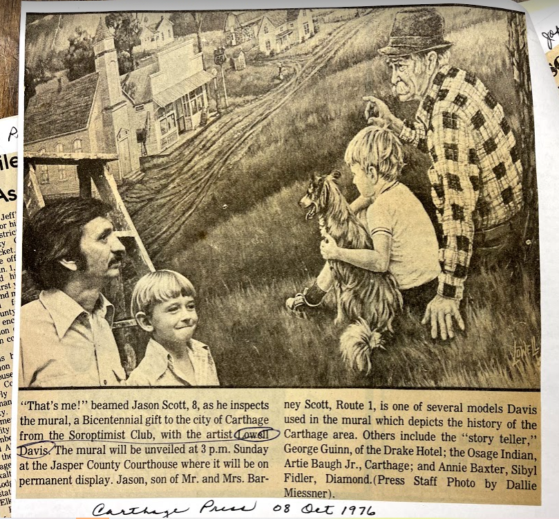 ‘Forged in Fire’ Mural Stands as a Tribute to Lowell Davis’ Love for ...